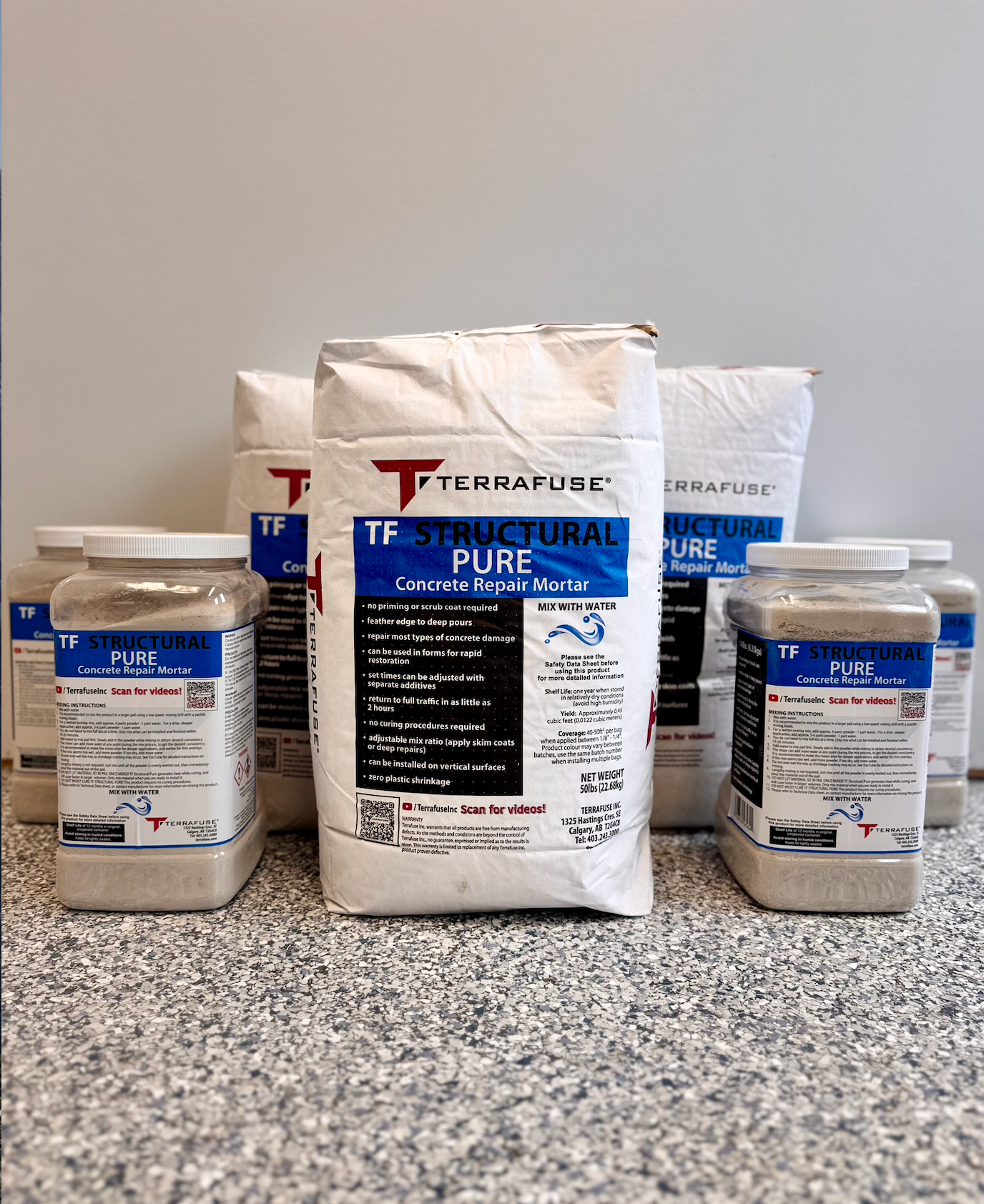 TF Structural Pure (Add Water) – Terrafuse USA Inc.